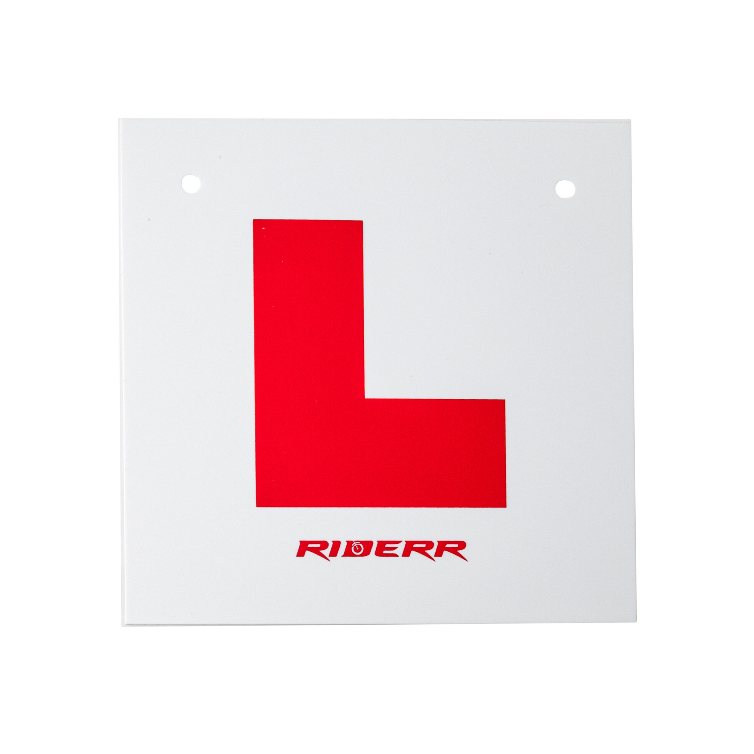 Riderr Rigid L Plate 20 Pack | Motorcycle Training Plates